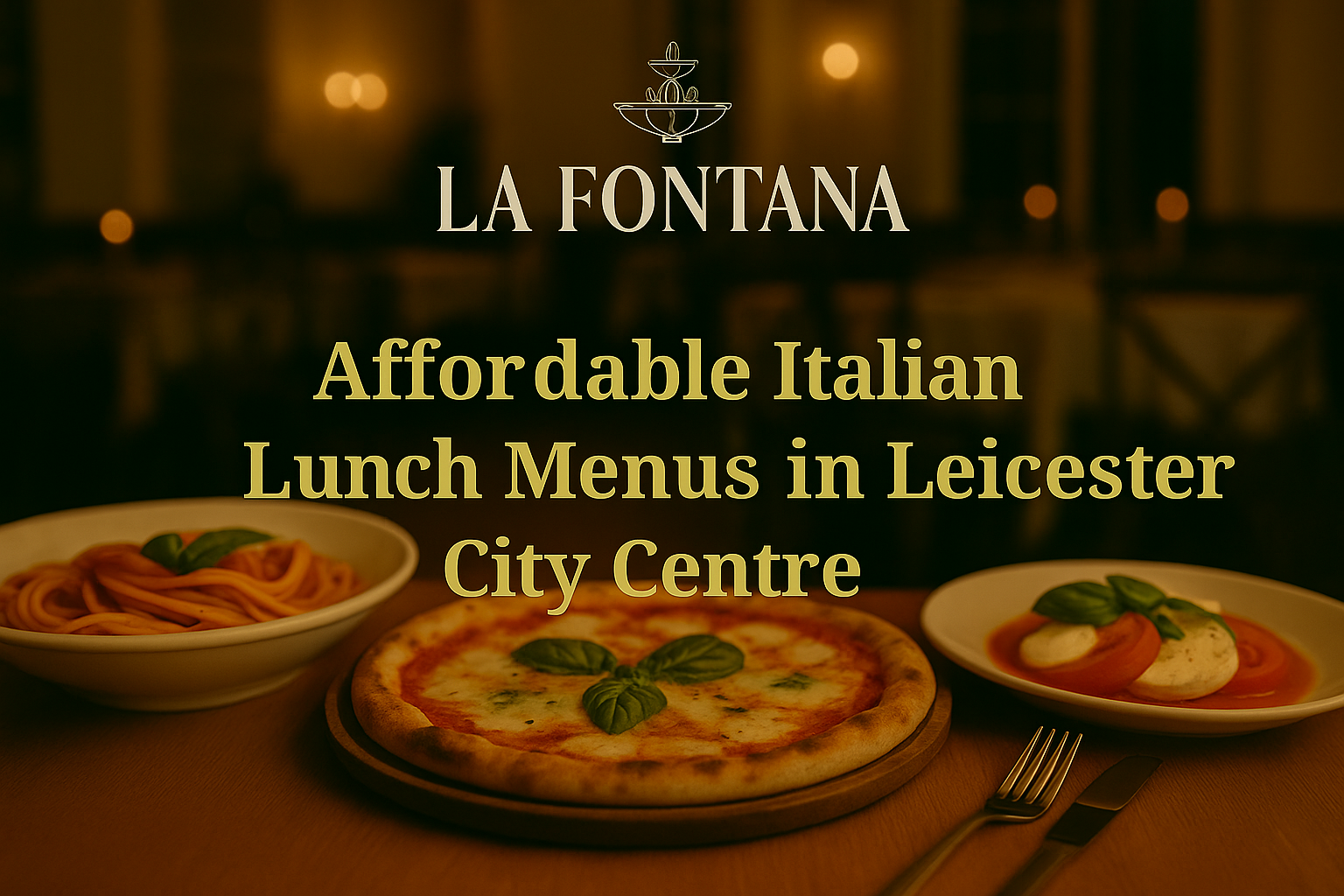 Affordable Italian Lunch Menus in Leicester City Centre – La Fontana