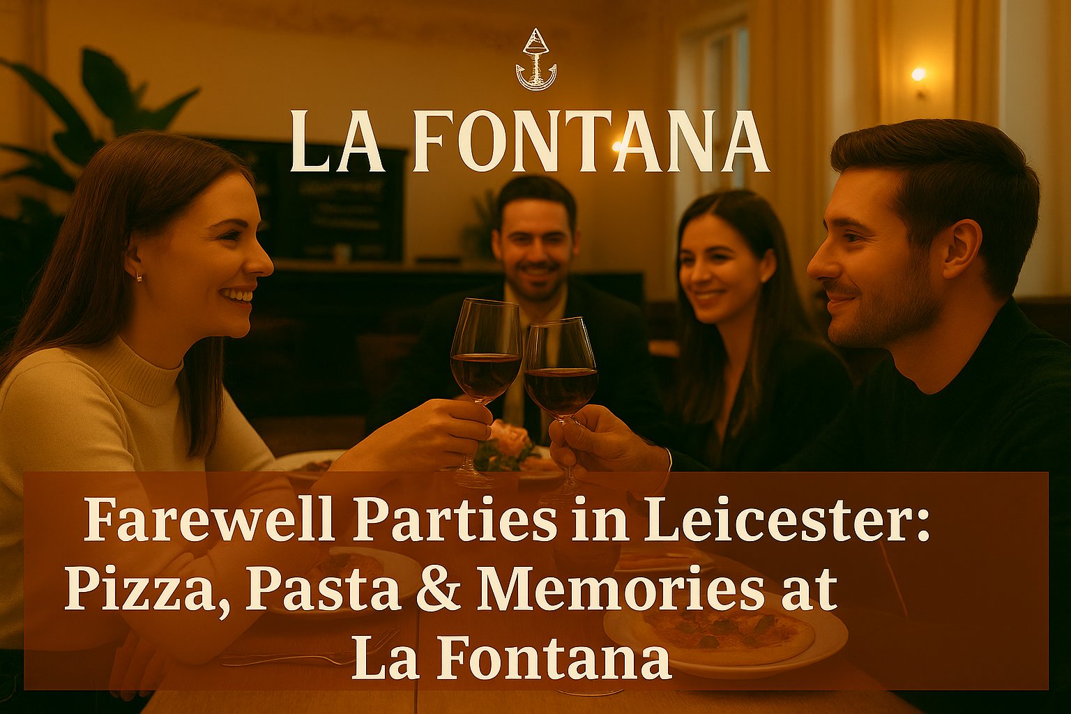 Farewell Parties in Leicester: Pizza, Pasta & Memories at La Fontana