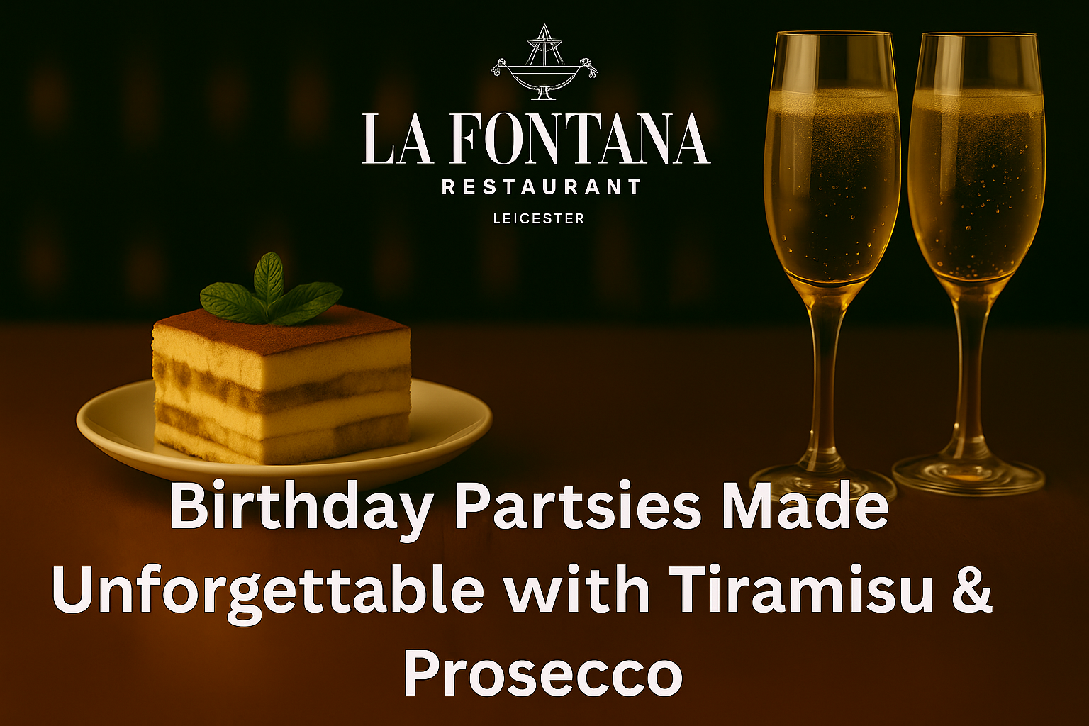 Birthday Parties Made Unforgettable with Tiramisu & Prosecco – La Fontana